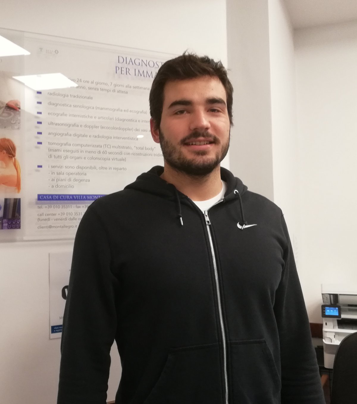 Di Fulvio (Pro Recco) in Villa Montallegro - Montallegro Magazine